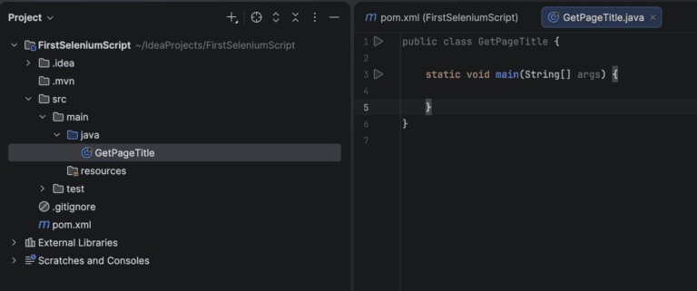 Run Your First Selenium Script in Java - Codekru